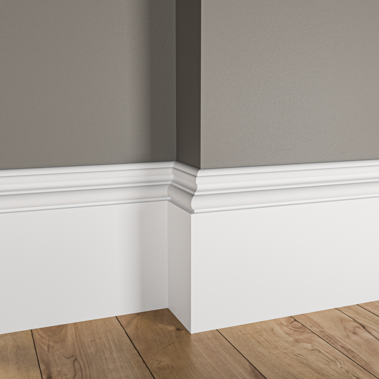 Monica Base Cap Moulding | The Moulding Company