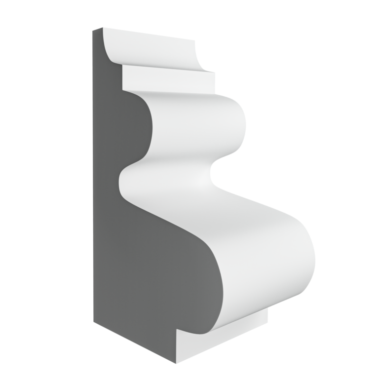 Caroline Baseboard Base Cap | The Moulding Company